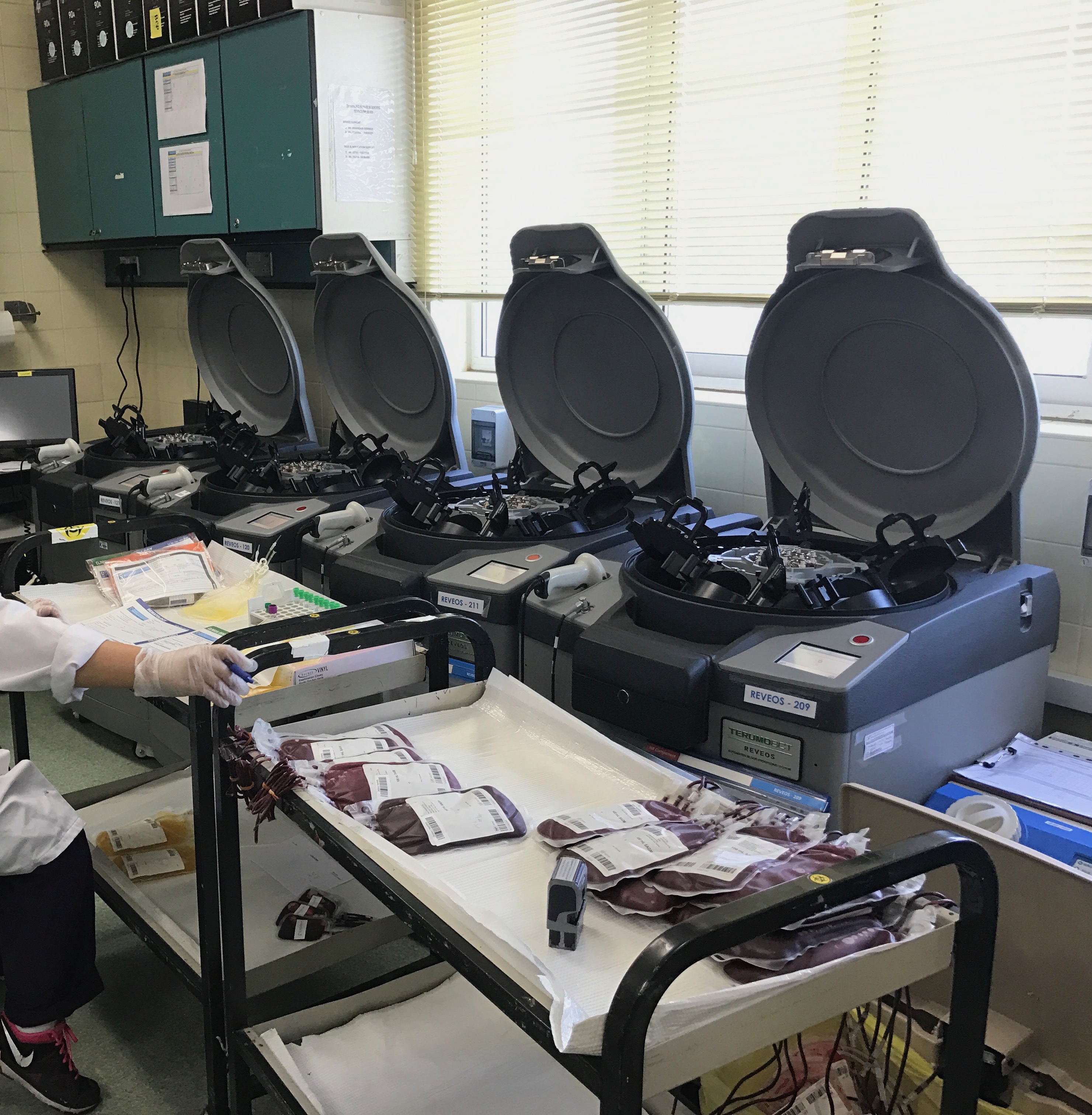 Reveos and Atreus Automated Blood Component Processing: My Experience ...