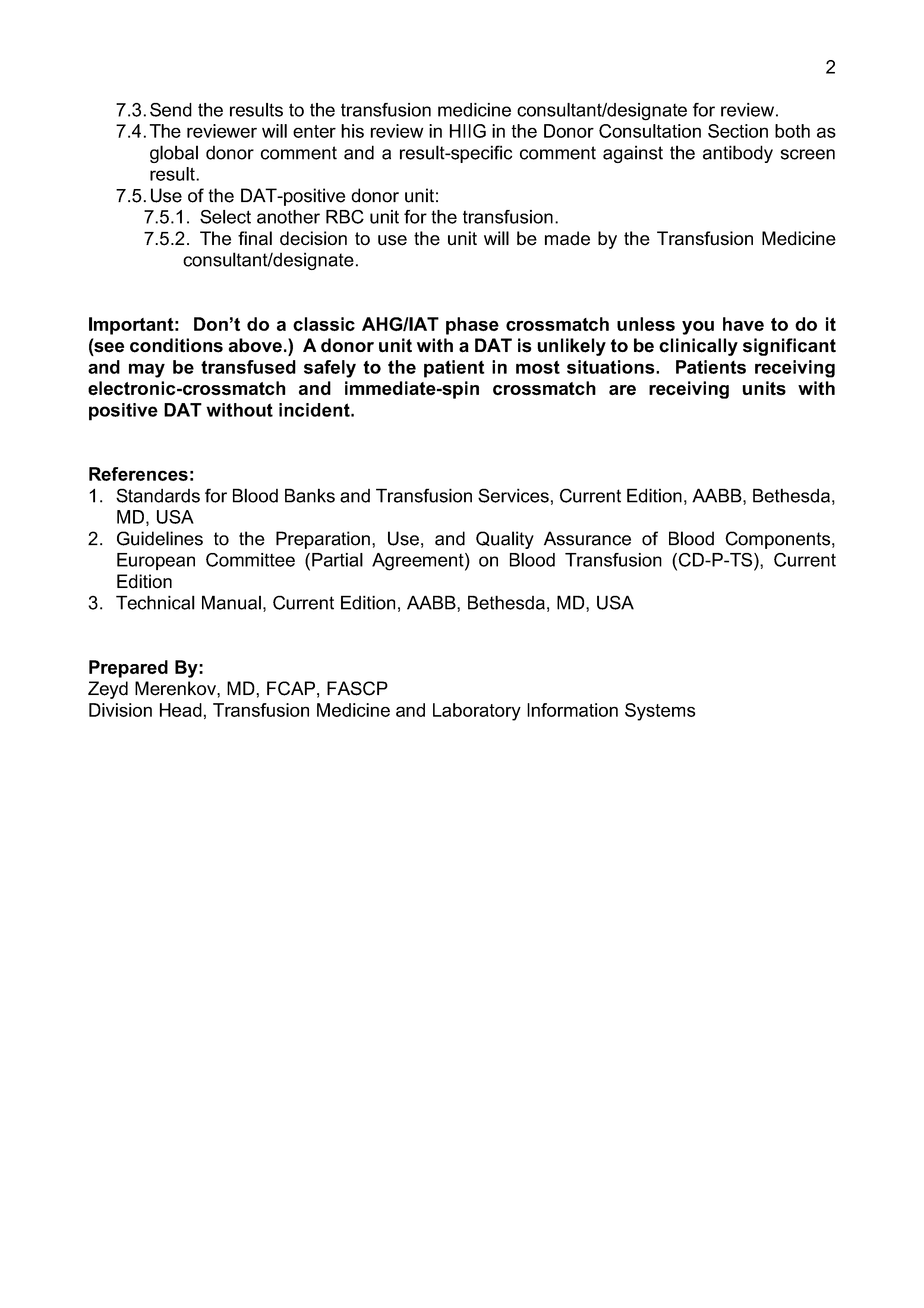 Direct Antiglobulin Test and Selection of RBCs for Transfusion – Dr ...