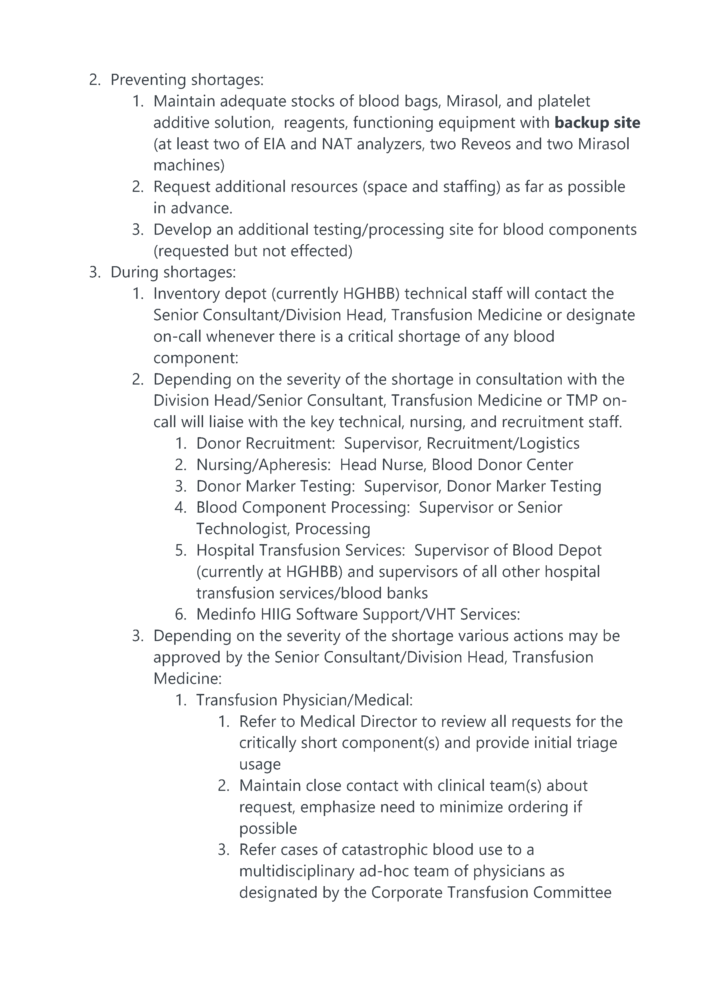 Blood Inventory Management – Dr. Zeyd Merenkov