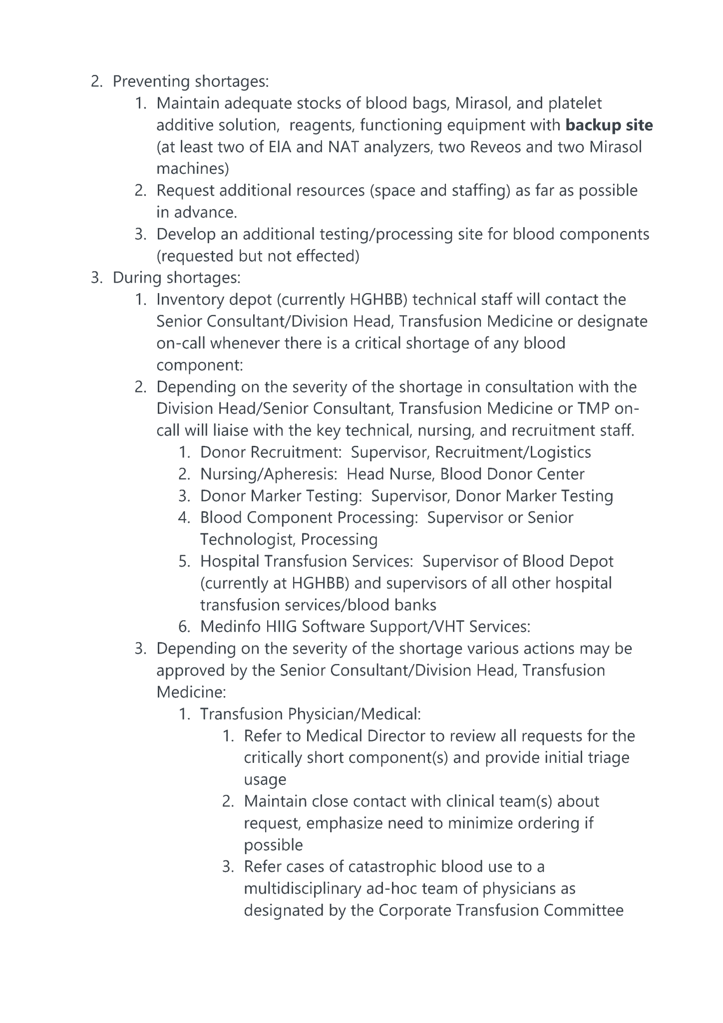 Blood Inventory Management – Dr. Zeyd Merenkov