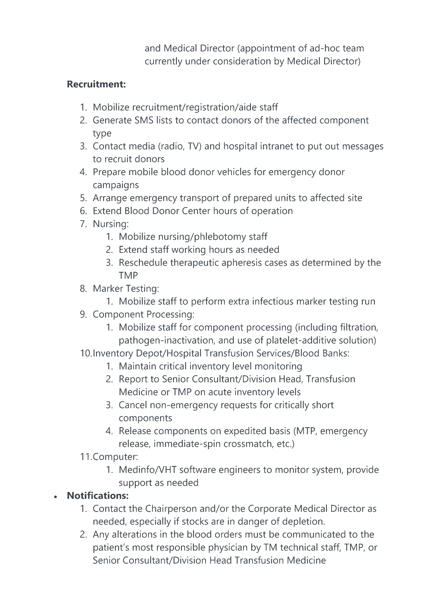 Blood Inventory Management – Dr. Zeyd Merenkov