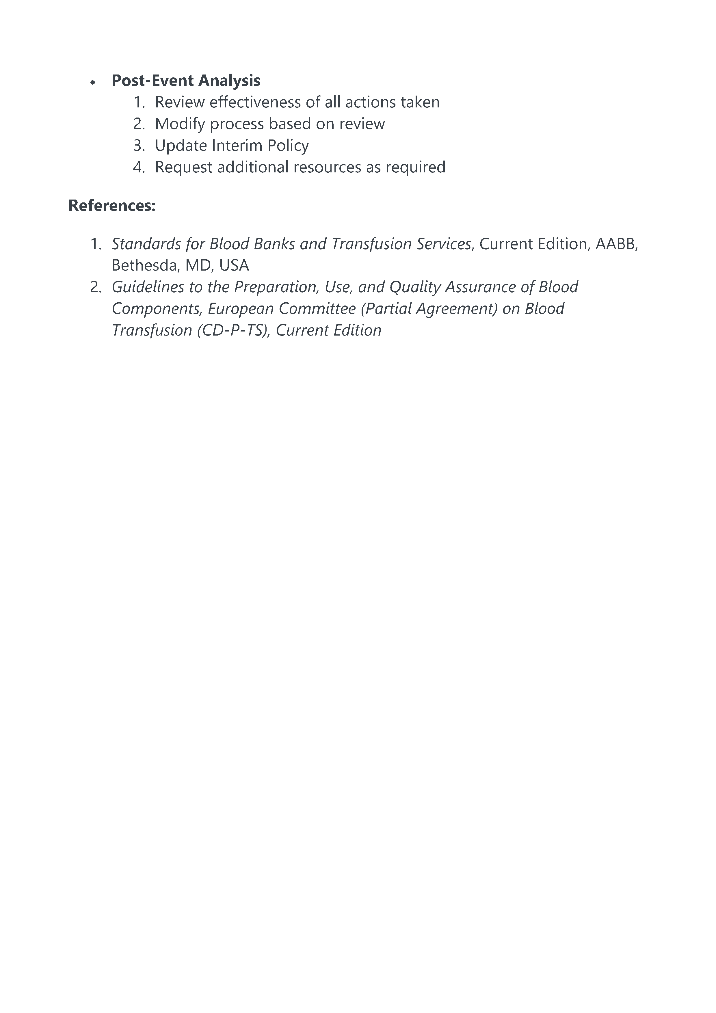 Blood Inventory Management – Dr. Zeyd Merenkov