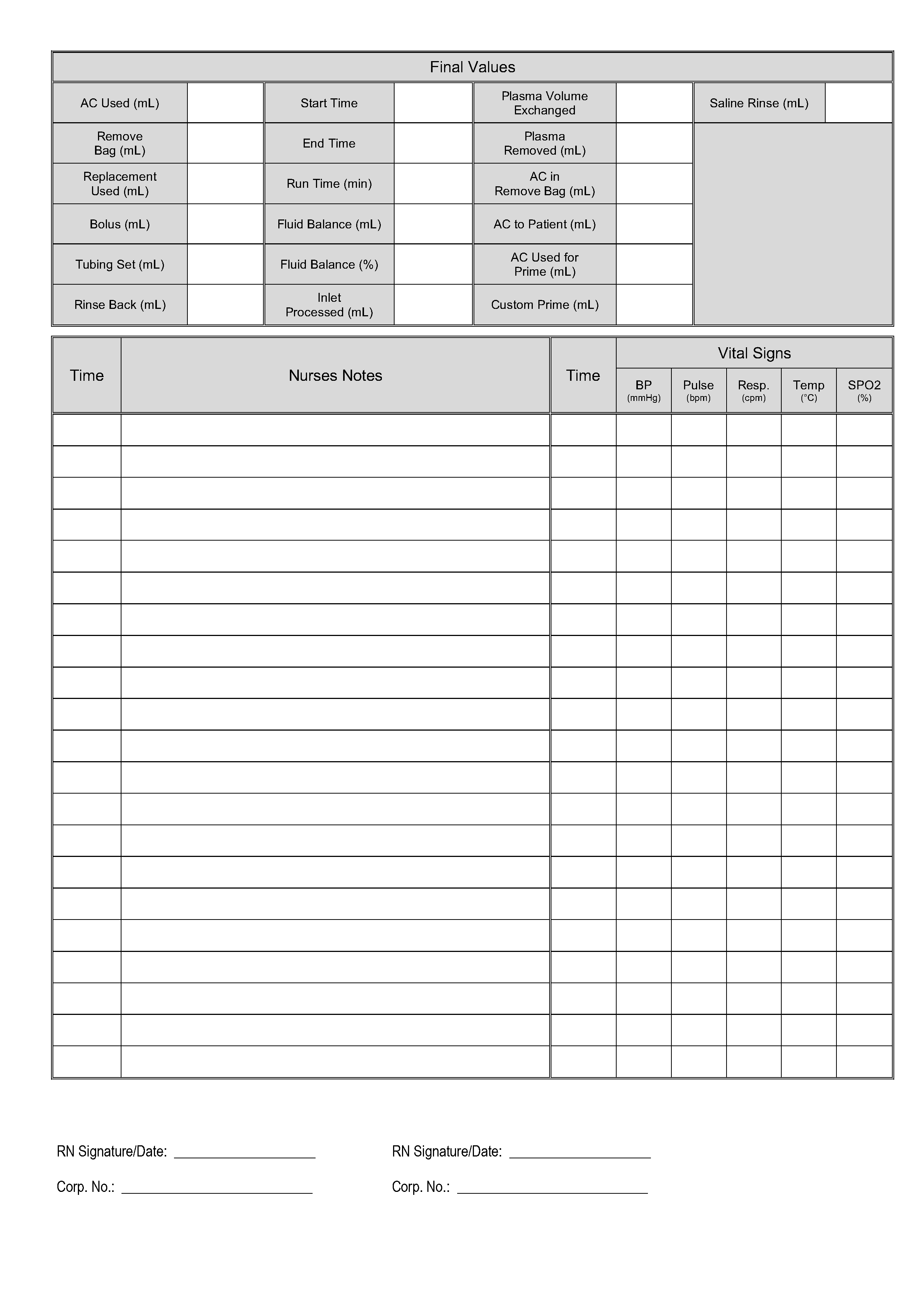 Sample Therapeutic Apheresis Form – Dr. Zeyd Merenkov