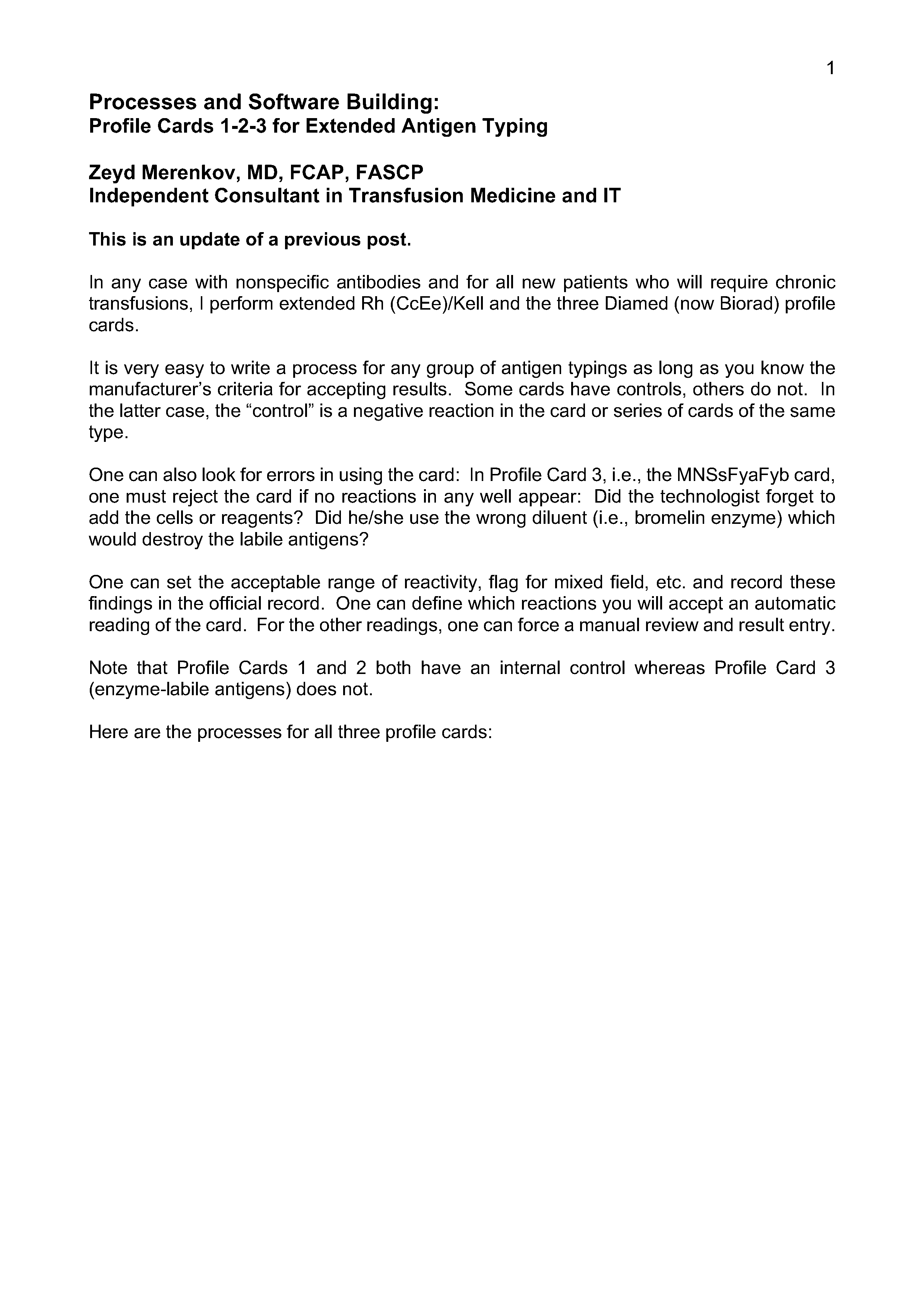 Antigen Typing Profile Cards 1-2-3 – Dr. Zeyd Merenkov